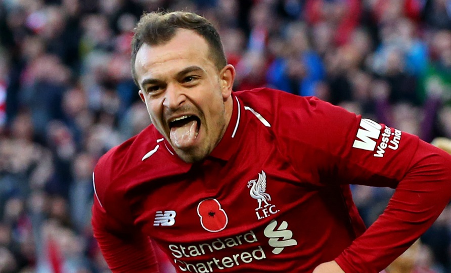 Super Substitute Shaqiri Strikes Twice as Liverpool Dominate Manchester ...