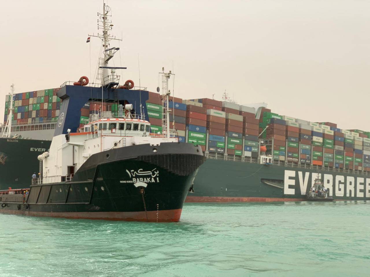 Egypt Probes Container Cargo’s Grounding In Suez Canal | African Examiner