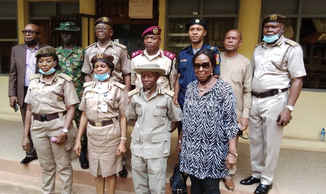 Newly Promoted Immigration Officers in Enugu Decorated with New Ranks ...