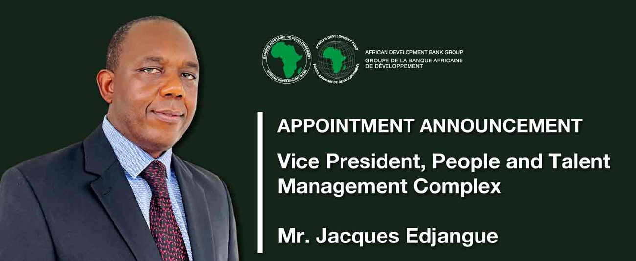 AfDB Appoints New Vice President For People, Talent Management ...