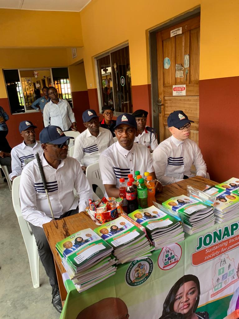 JONAPWD Supports Special Schools With Educational Materials | African Examiner