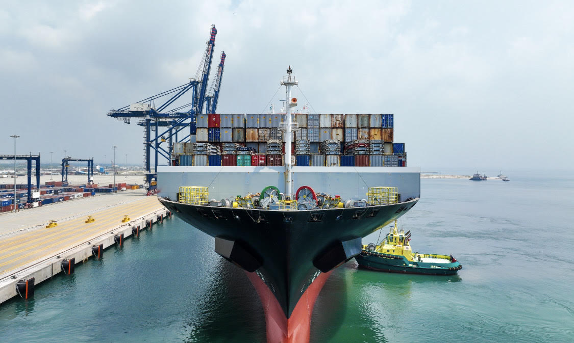 Lekki Deep Seaport Berths Largest Container Vessels On Nigerian Waters ...