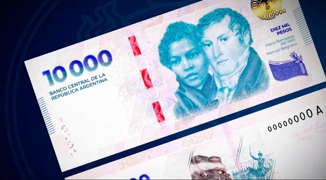 Argentina Introduces 10,000-Peso Banknote | African Examiner