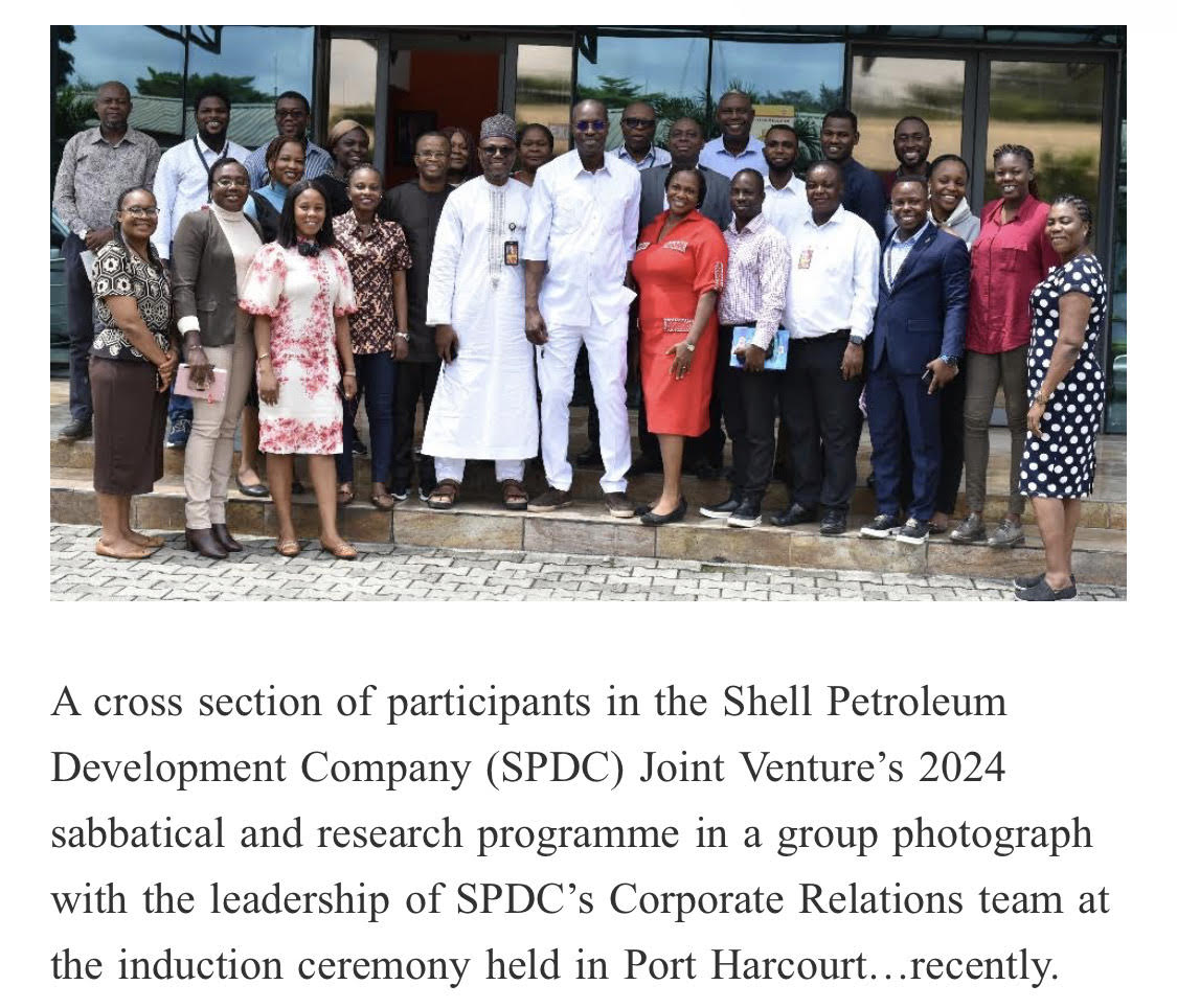 12 Professors, 15 Others Inducted Into Shell Sabbatical, Research ...