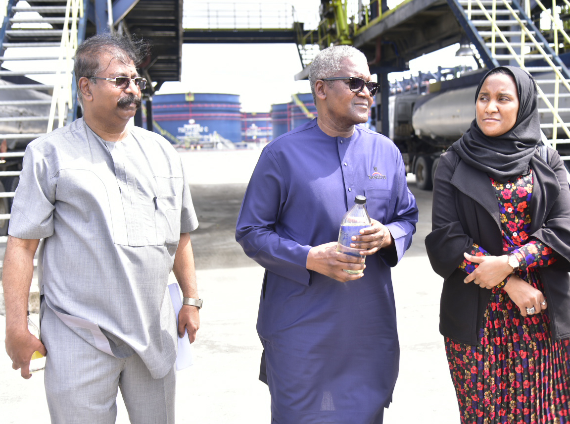 Sigh Of Relief As Dangote Refinery Launches Euro-V Petrol | African ...